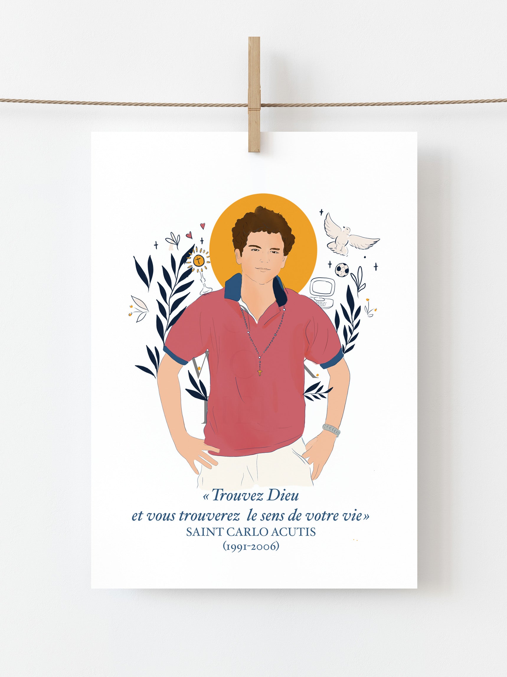 Carte Saint Carlo Acutis – Caladia